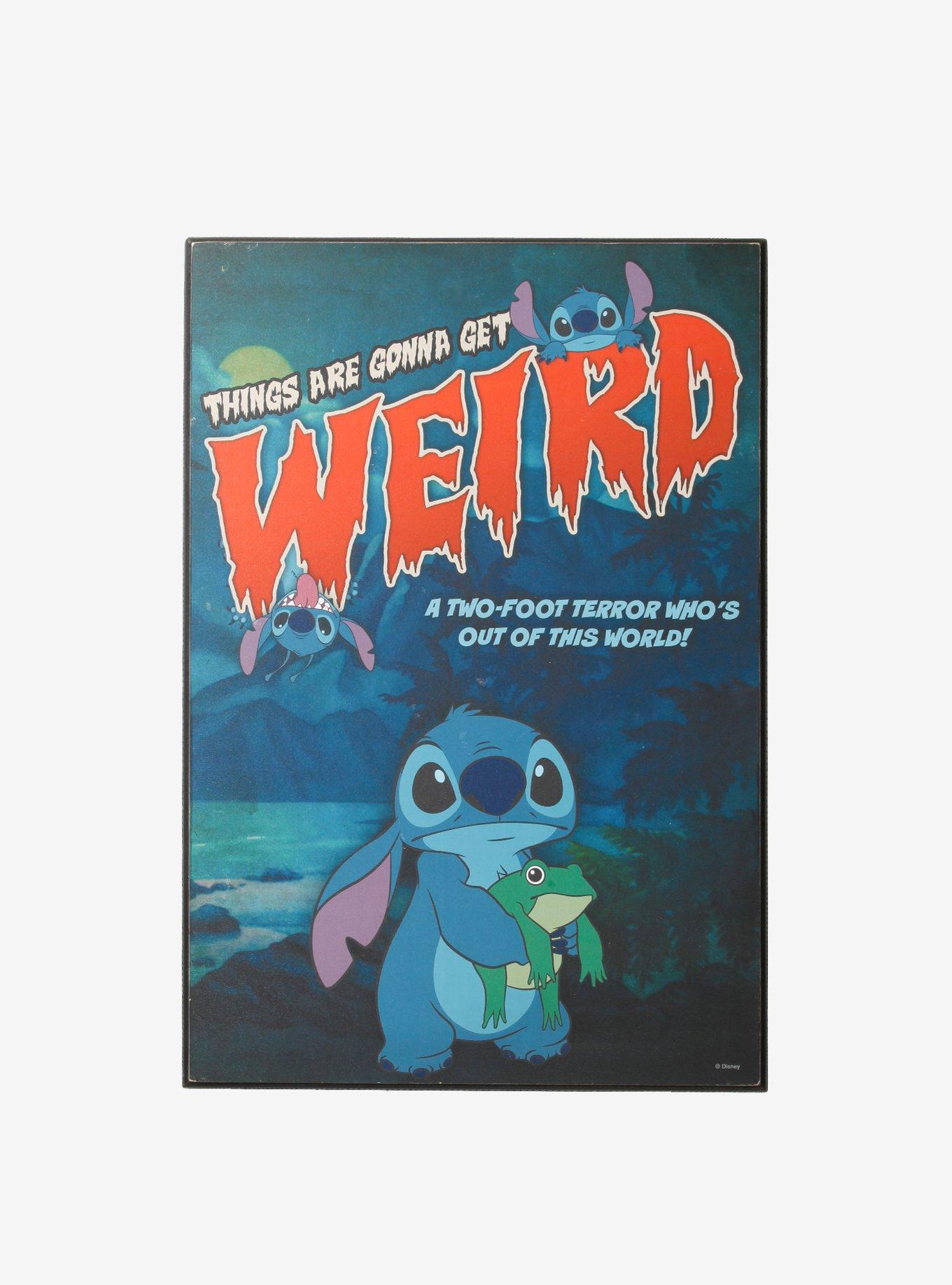 Disney Lilo & Stitch Two-Foot Terror Wood Wall Art | Hot Topic