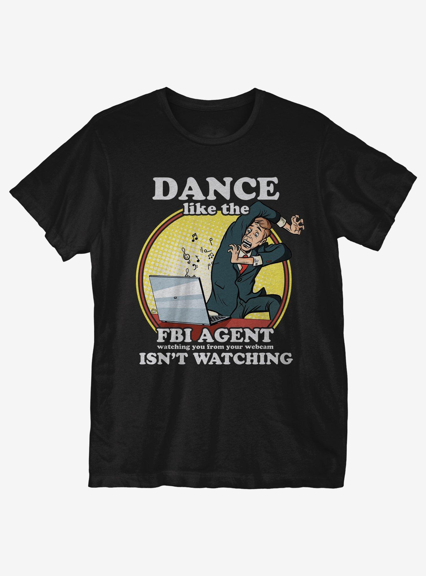 Dance FBI Agent T-Shirt - BLACK | Hot Topic