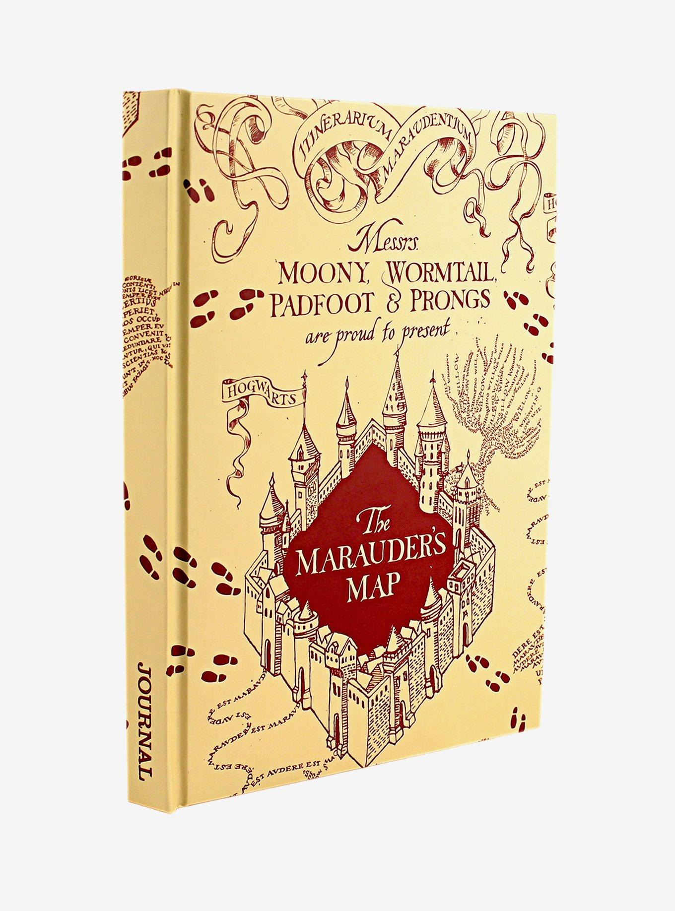Harry Potter Marauder's Map Hardcover Journal | Hot Topic