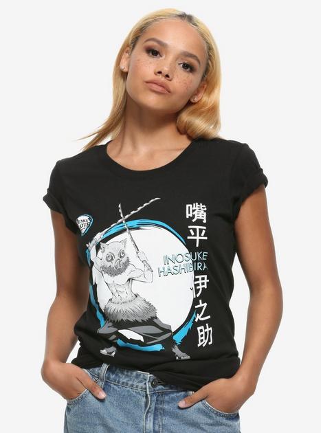 Demon Slayer Inosuke Girls T-Shirt | Hot Topic