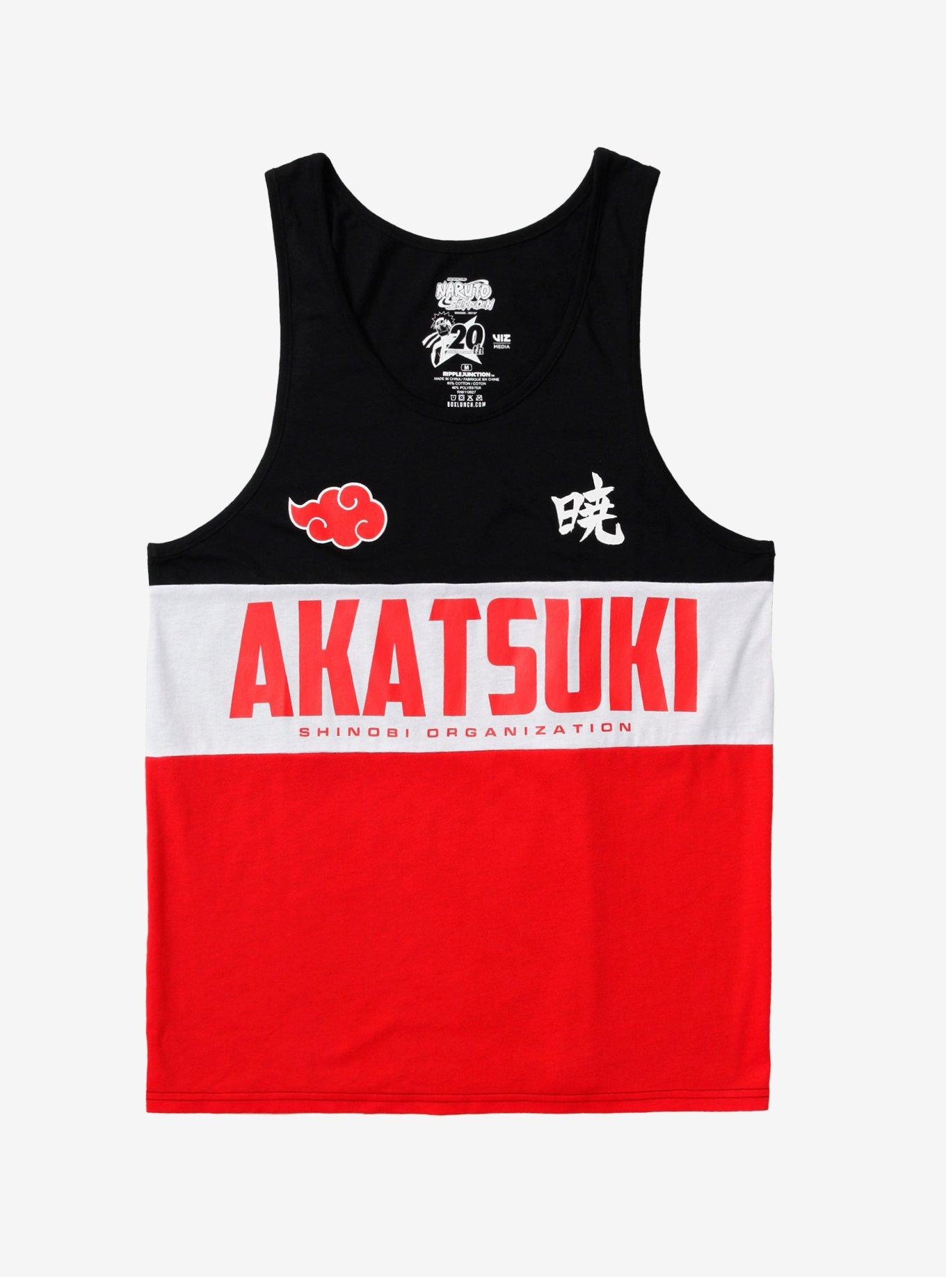 Naruto Shippuden Akatsuki Panel Tank Top - BoxLunch Exclusive | BoxLunch