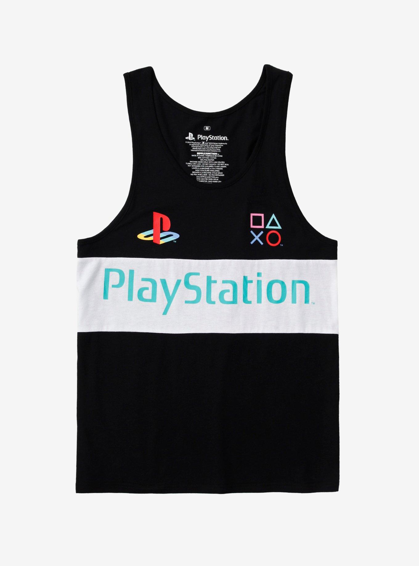 PlayStation Logo Panel Tank Top - BoxLunch Exclusive | BoxLunch