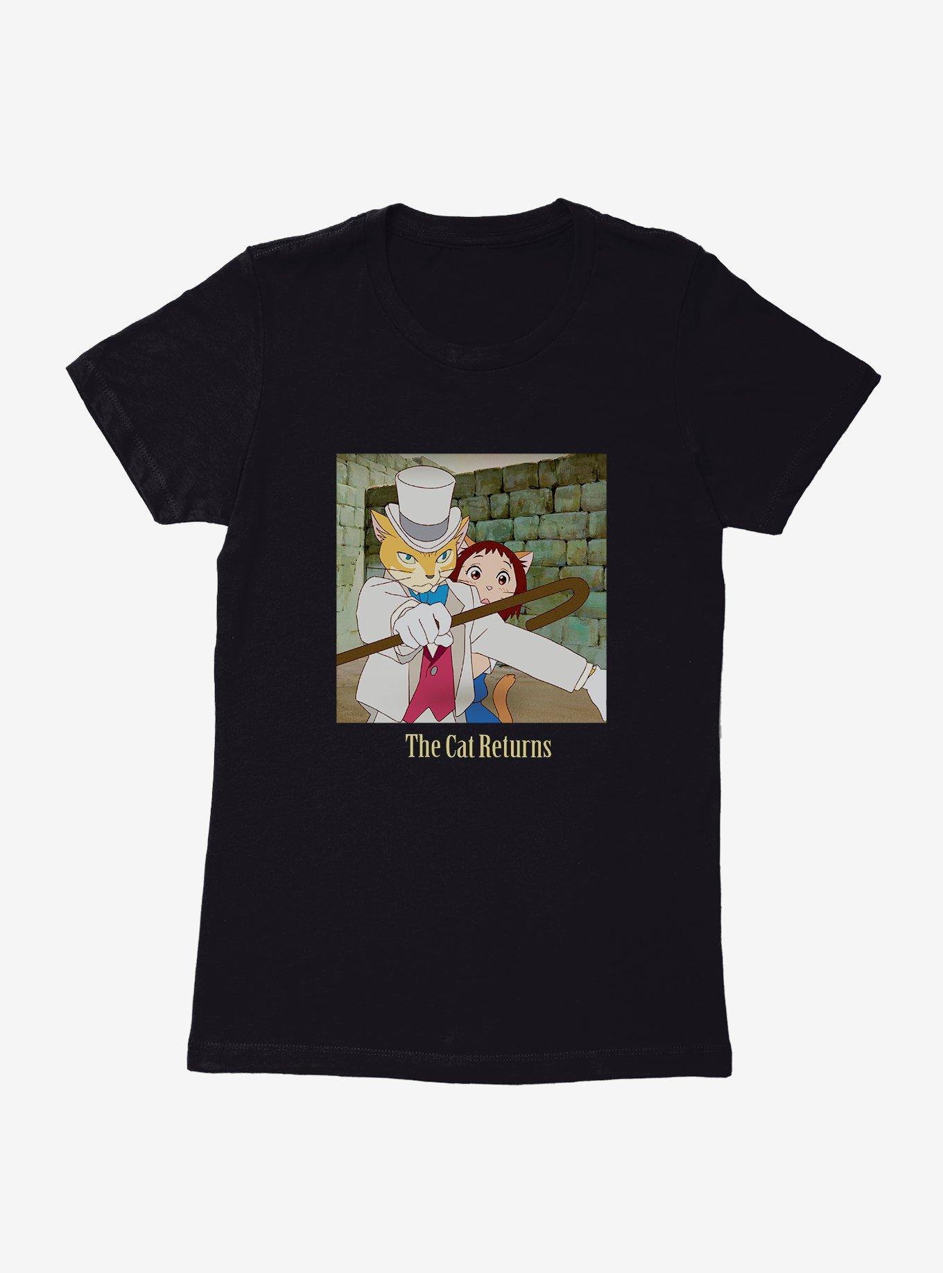 Studio Ghibli The Cat Returns Womens T-Shirt | BoxLunch