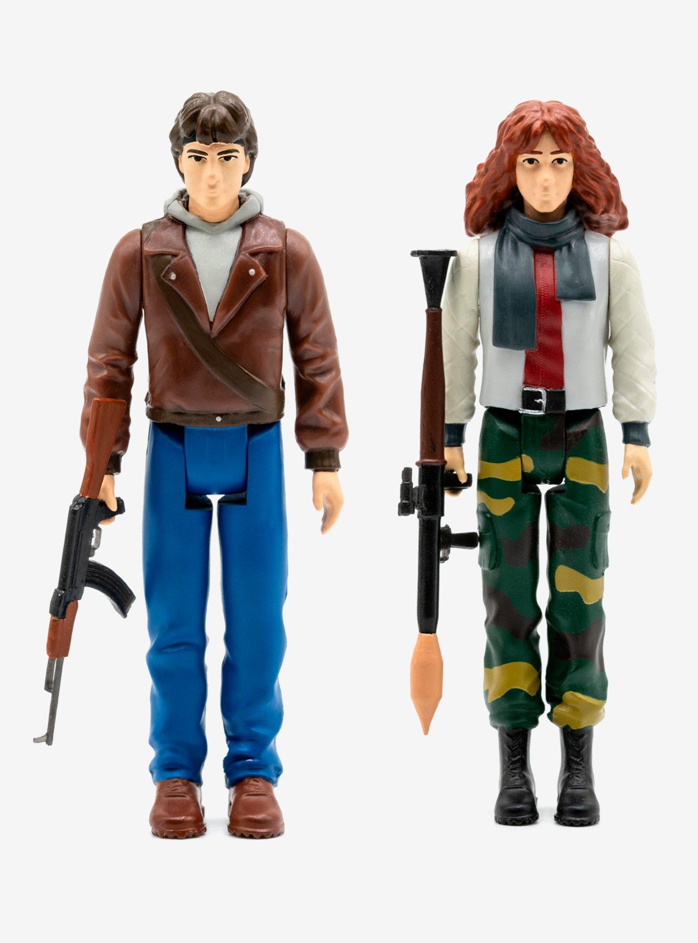 Super7 ReAction Red Dawn Jed & Erica 2 Pack Collectible Action Figure ...