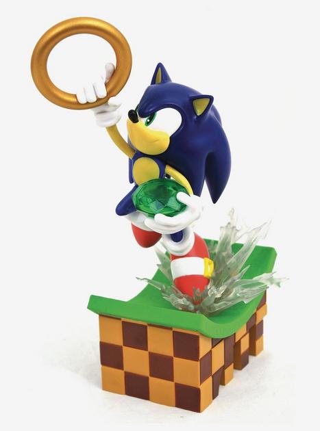 Diamond Select Toys Sonic The Hedgehog Gallery Sonic Collectible Figure ...