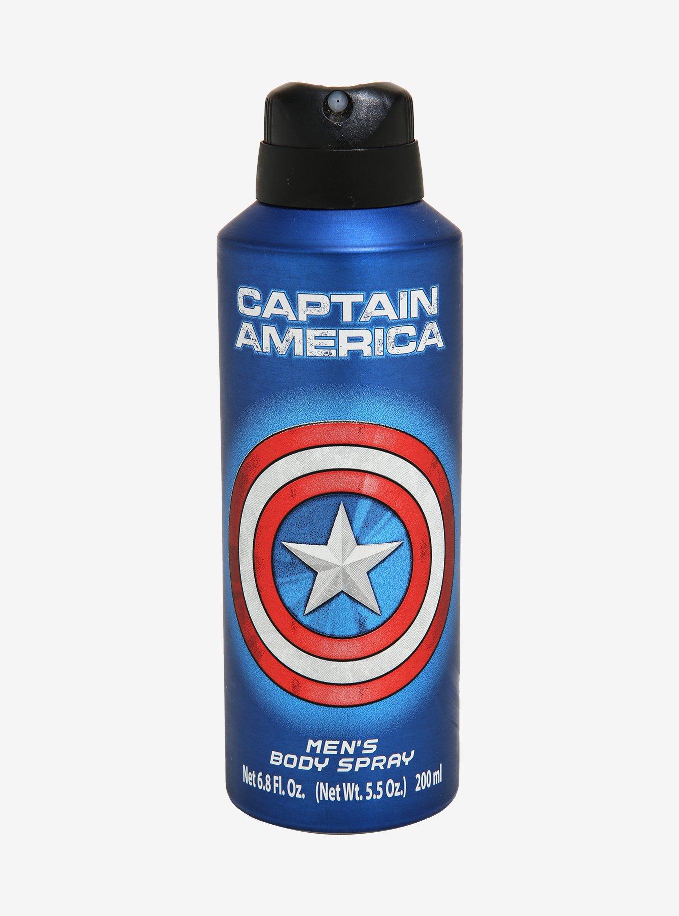Marvel Captain America Men's Body Spray | BoxLunch