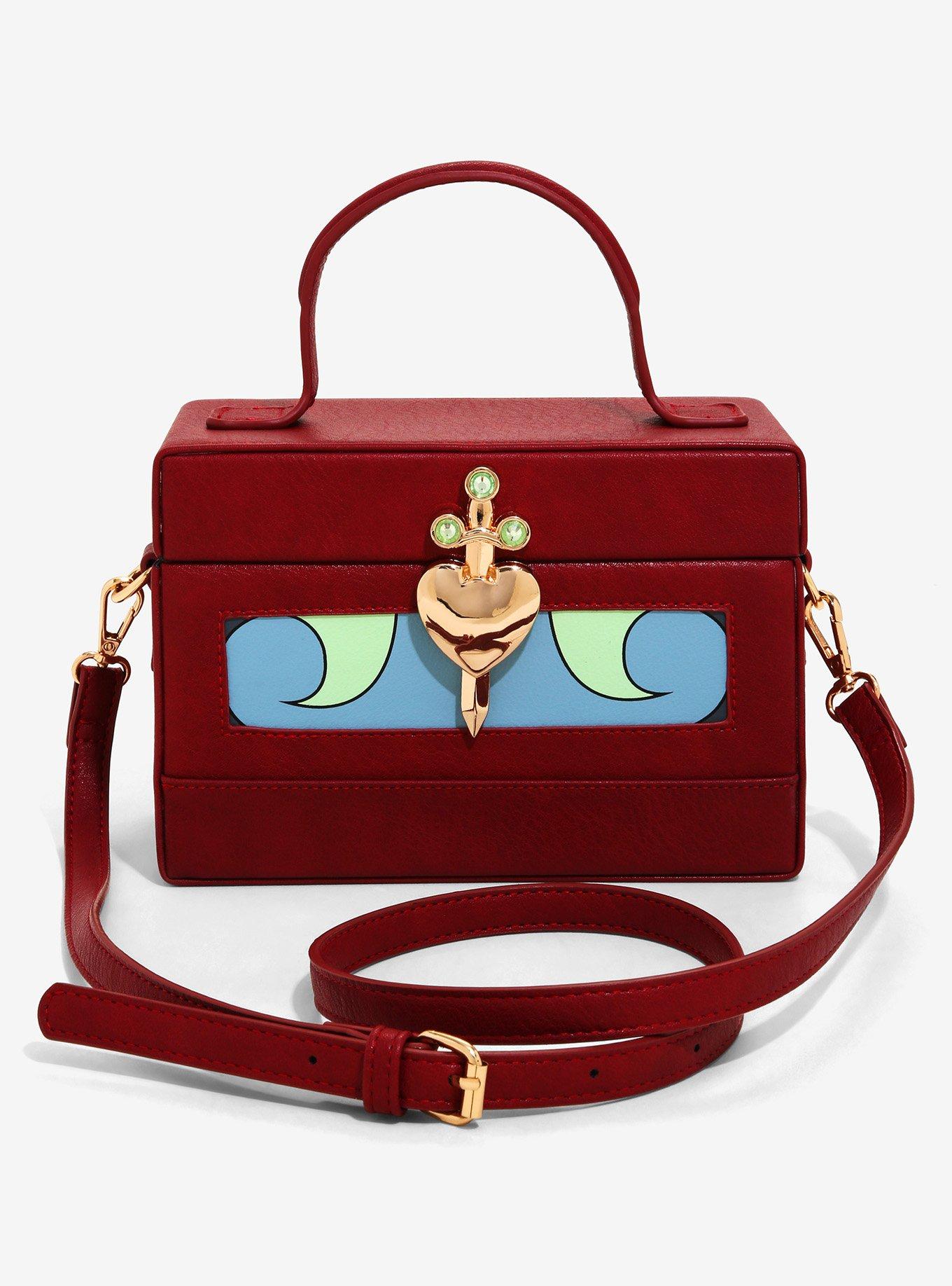 Disney Snow White and the Seven Dwarfs Heart Box Crossbody Bag ...
