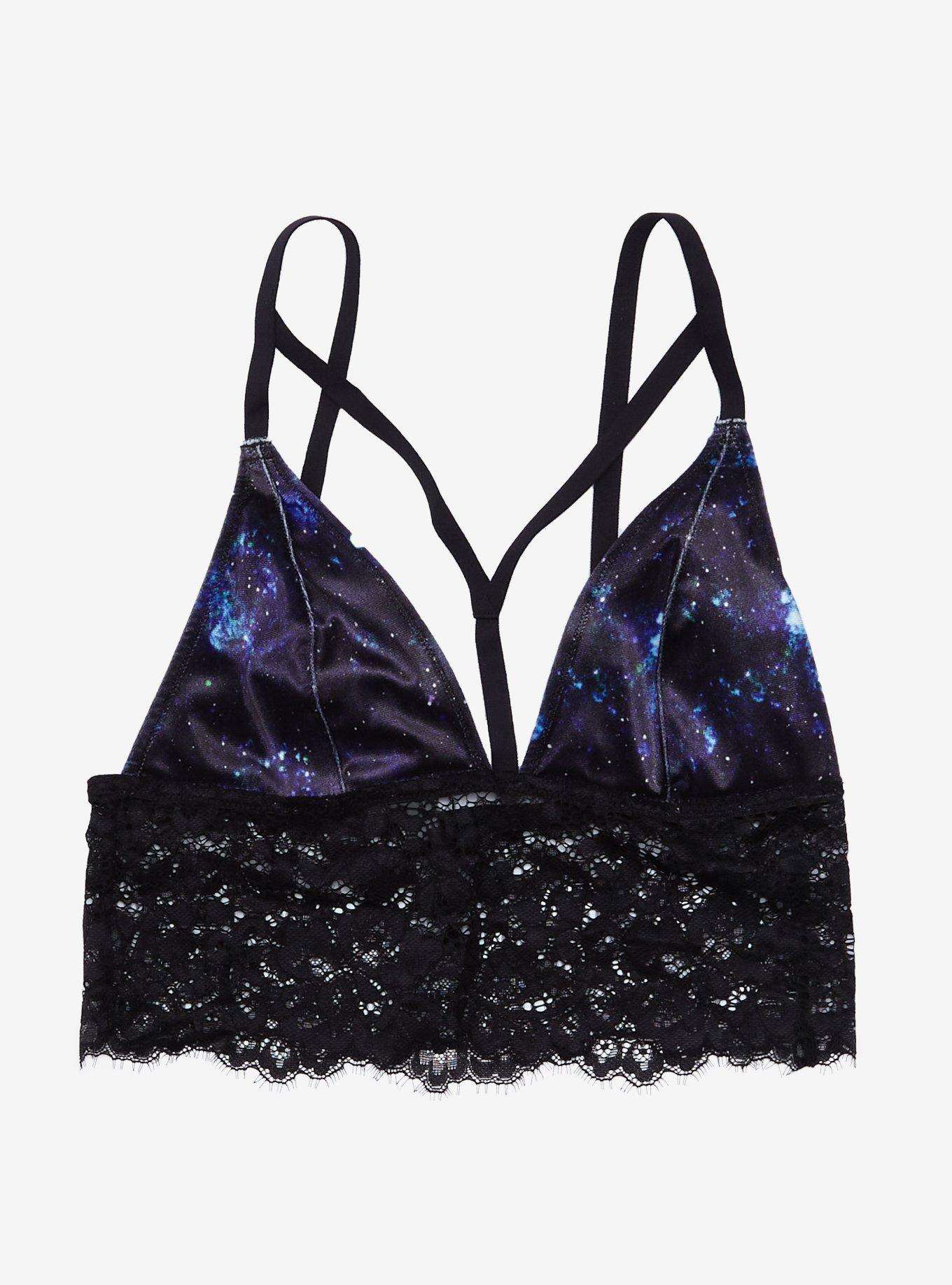 Galaxy Lace Bra | Hot Topic
