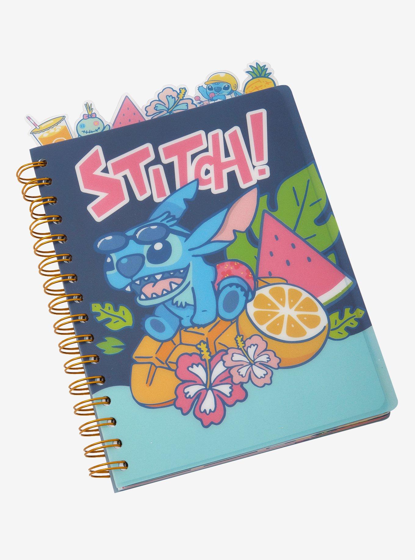 Disney Lilo & Stitch Fruit Tabbed Journal