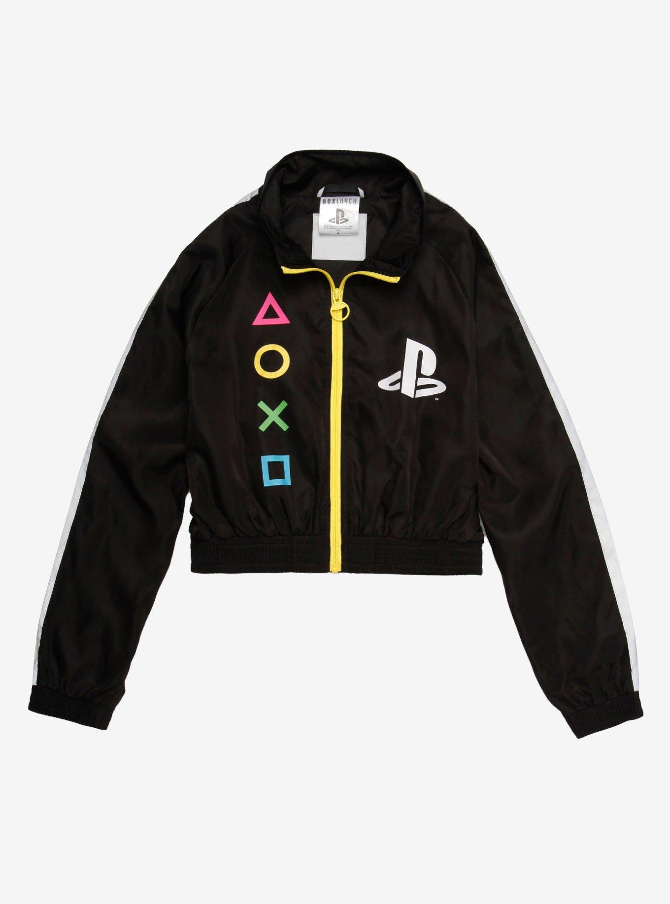 PlayStation Icons Women's Cropped Zip Jacket | BoxLunch
