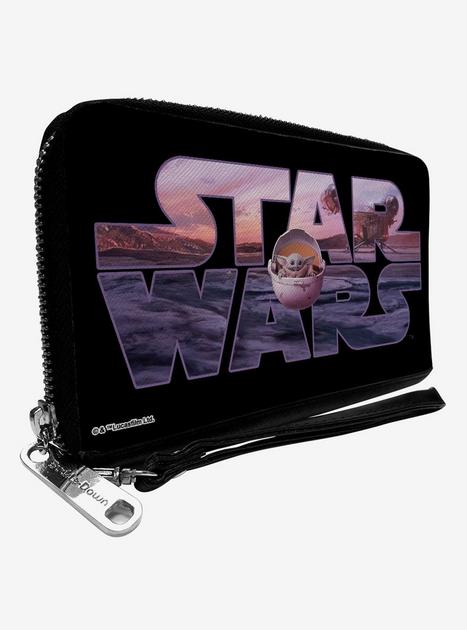 Star Wars The Mandalorian The Child Zip Around Wallet | Hot Topic