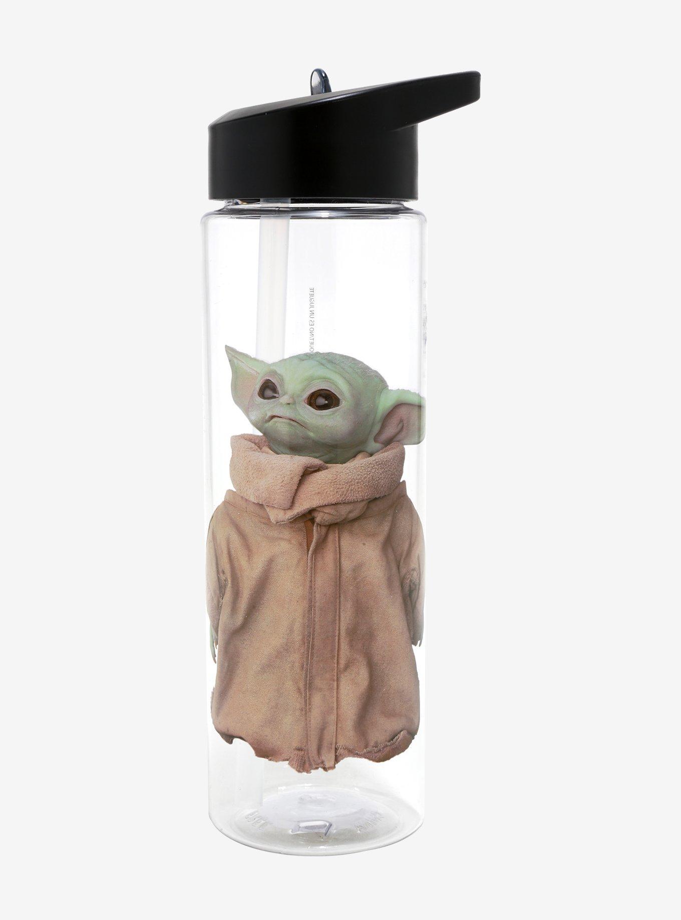Star Wars The Mandalorian Baby Yoda Water Bottle | Hot Topic