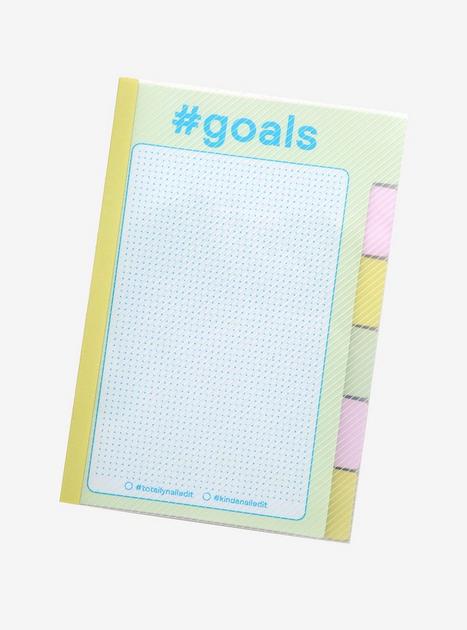 Goals Tabbed Sticky Notes | Hot Topic