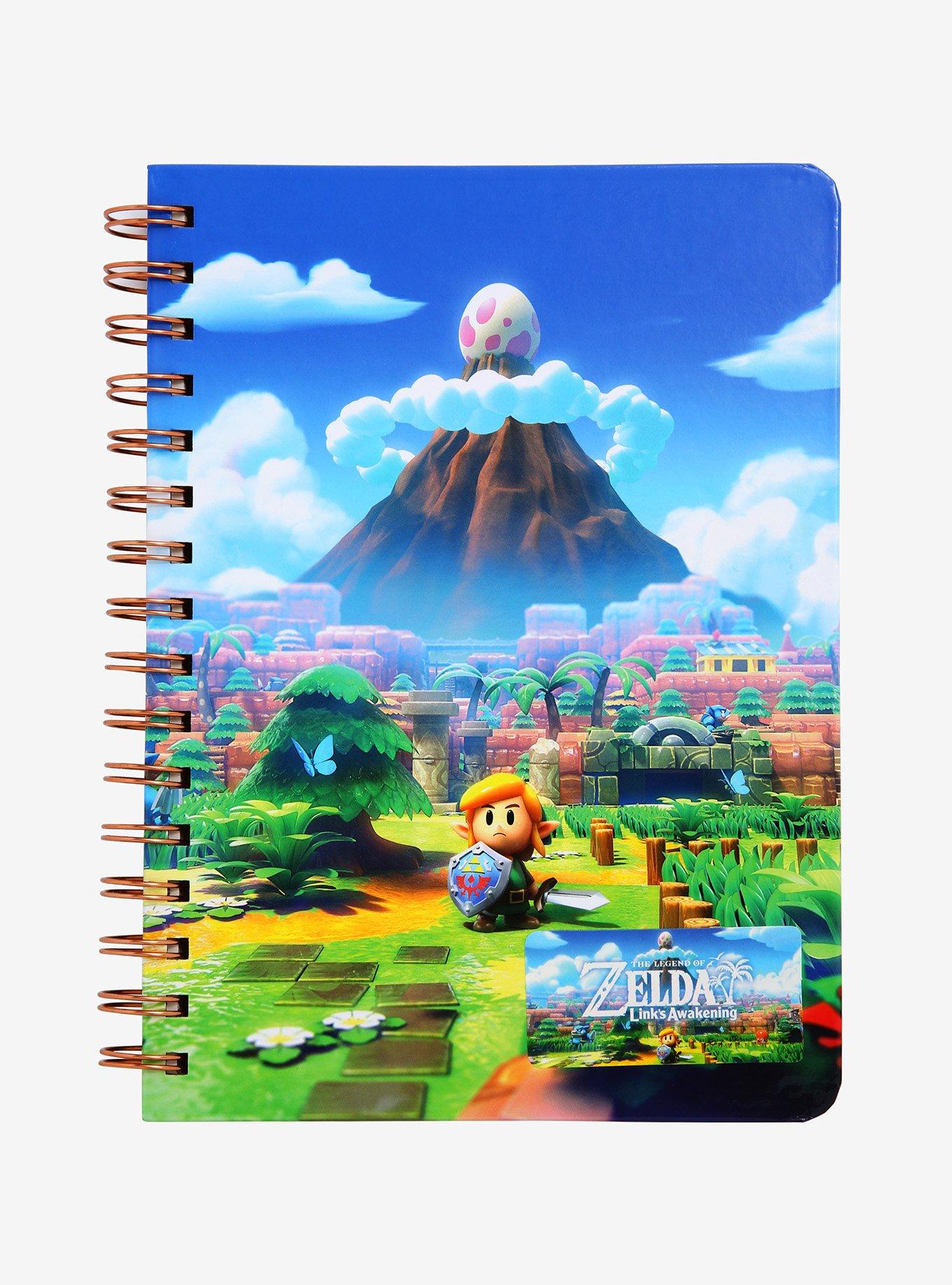 Nintendo The Legend of Zelda: Link's Awakening Spiral Notebook | BoxLunch