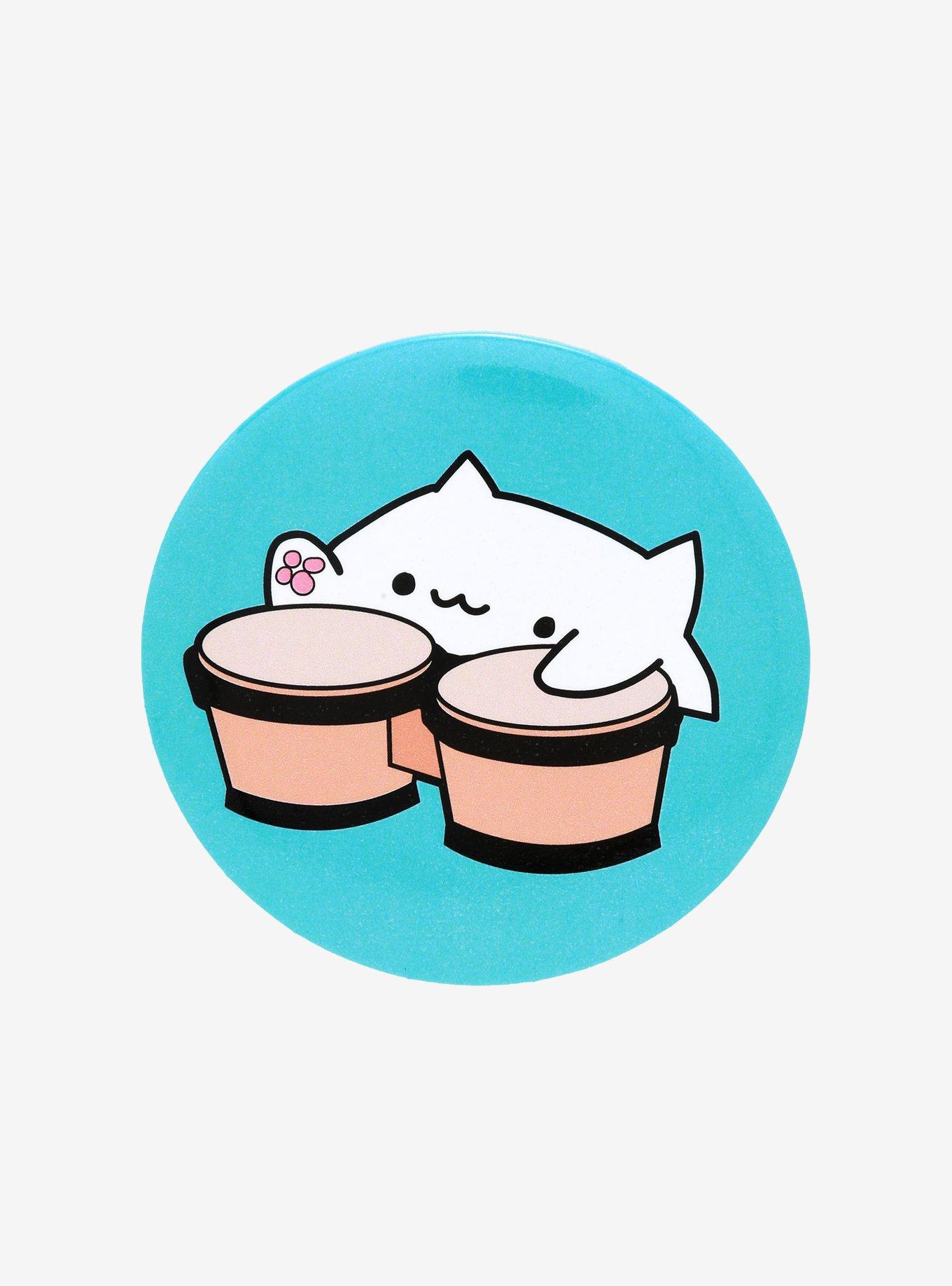 Bongo Cat Button | Hot Topic