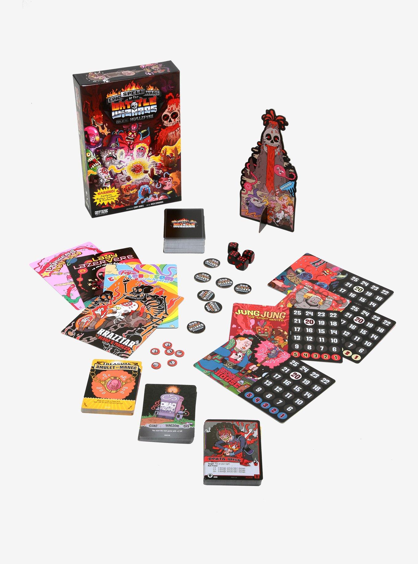 Epic Spell Wars Of The Battle Wizards: Duel At Mt. Skullzfyre Card Game ...