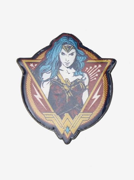 DC Comics Wonder Woman Triangle Enamel Pin | Hot Topic
