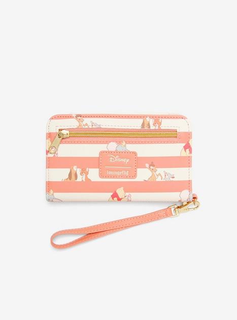 Loungefly Disney Best Friends Stripe Tech Wallet | Hot Topic