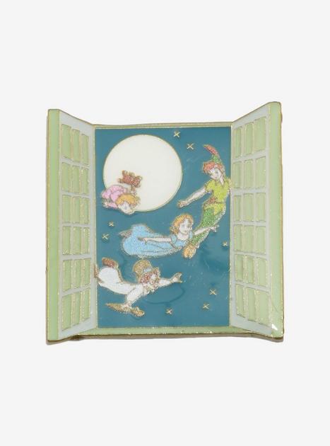 Disney Peter Pan Window Enamel Pin | Hot Topic