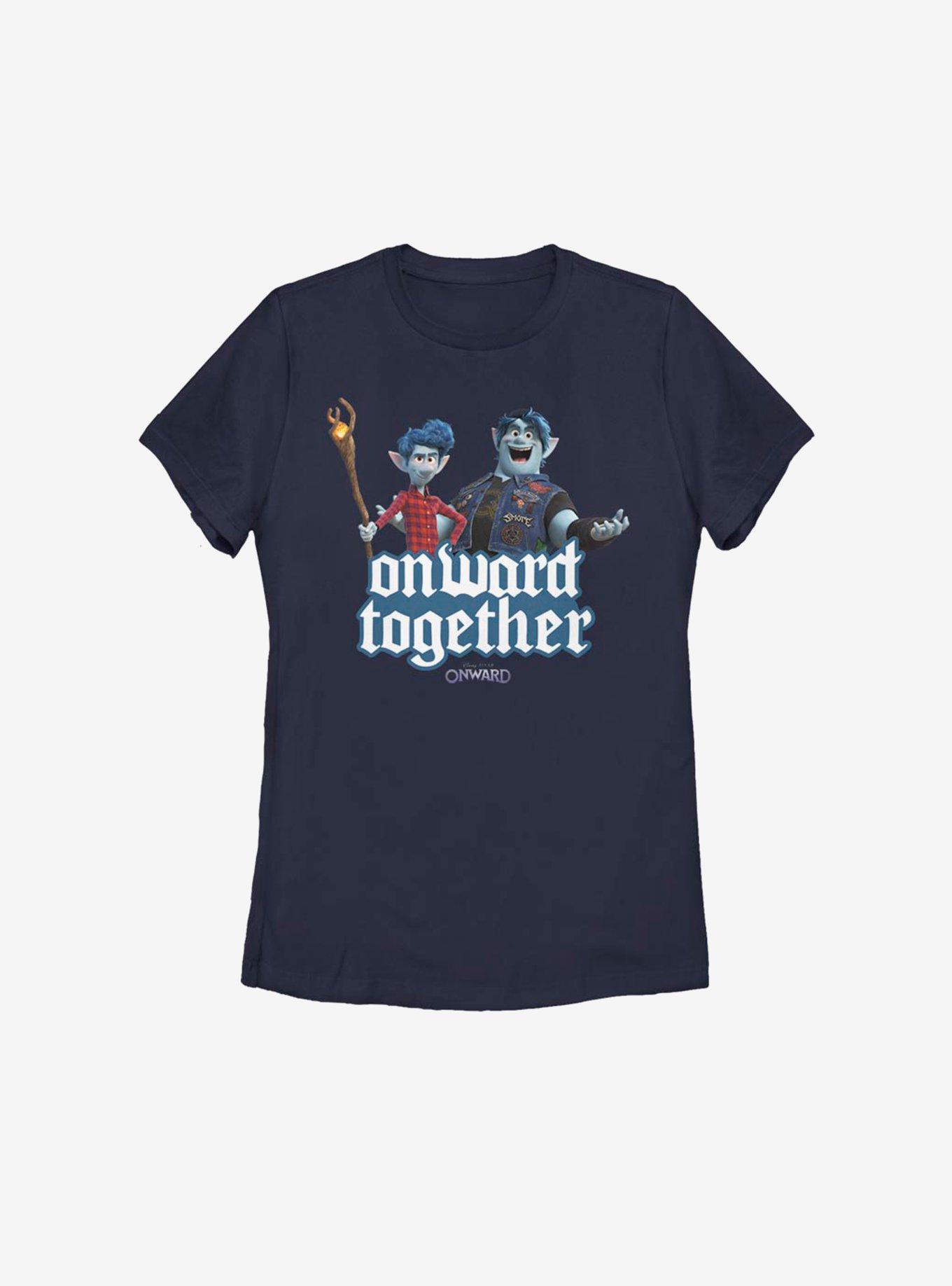 Disney Pixar Onward Together Womens T-Shirt - BLUE | BoxLunch