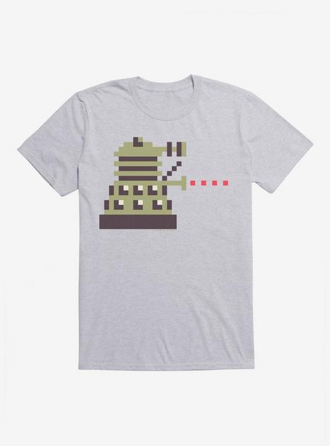 Doctor Who 8 Bit Dalek T-Shirt | BoxLunch