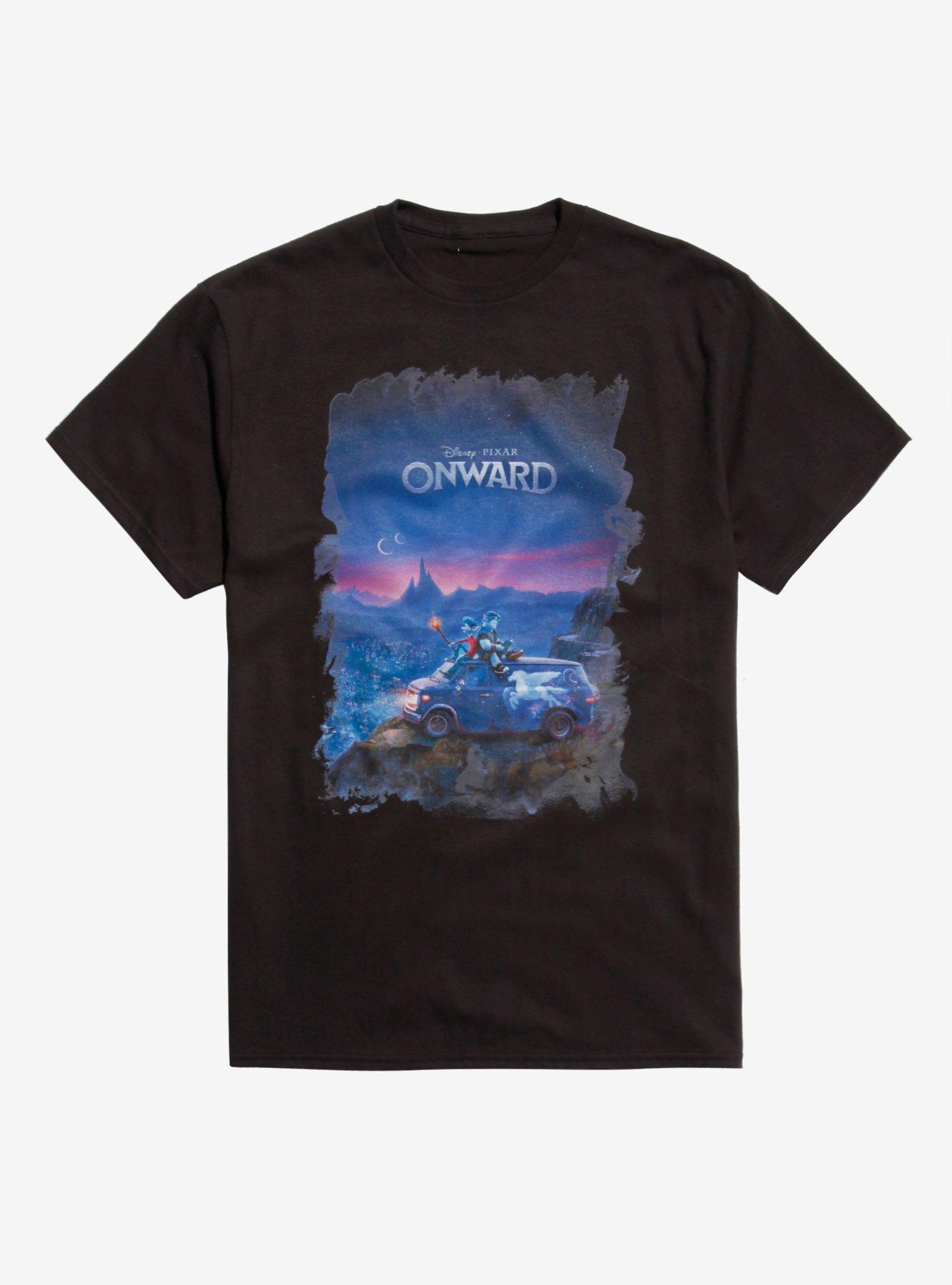 Disney Pixar Onward Poster T-Shirt | Hot Topic