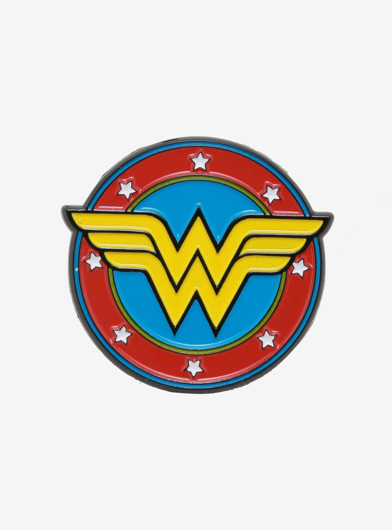DC Comics Wonder Woman Logo Enamel Pin