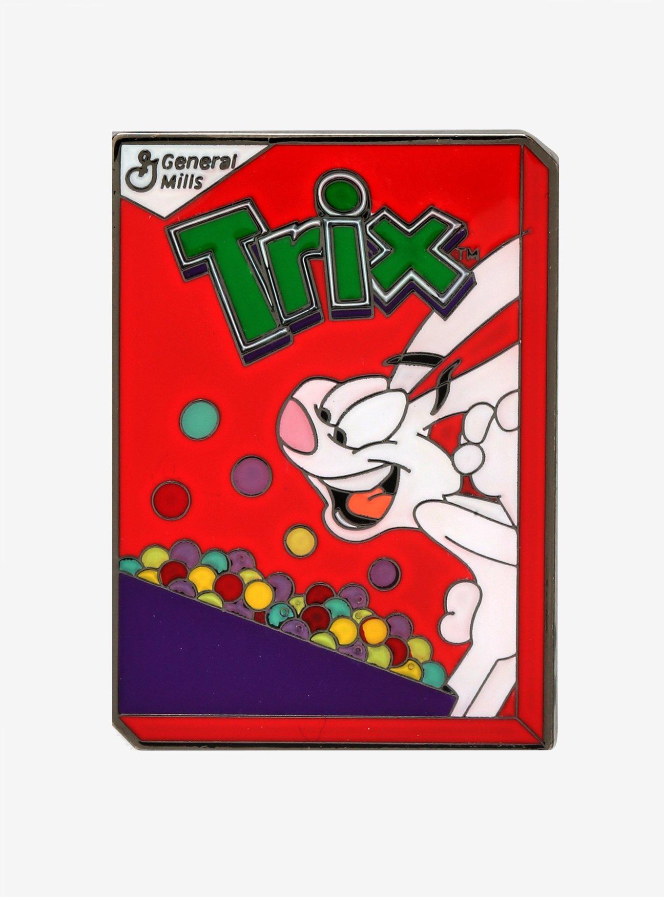 Back Of Trix Cereal Box