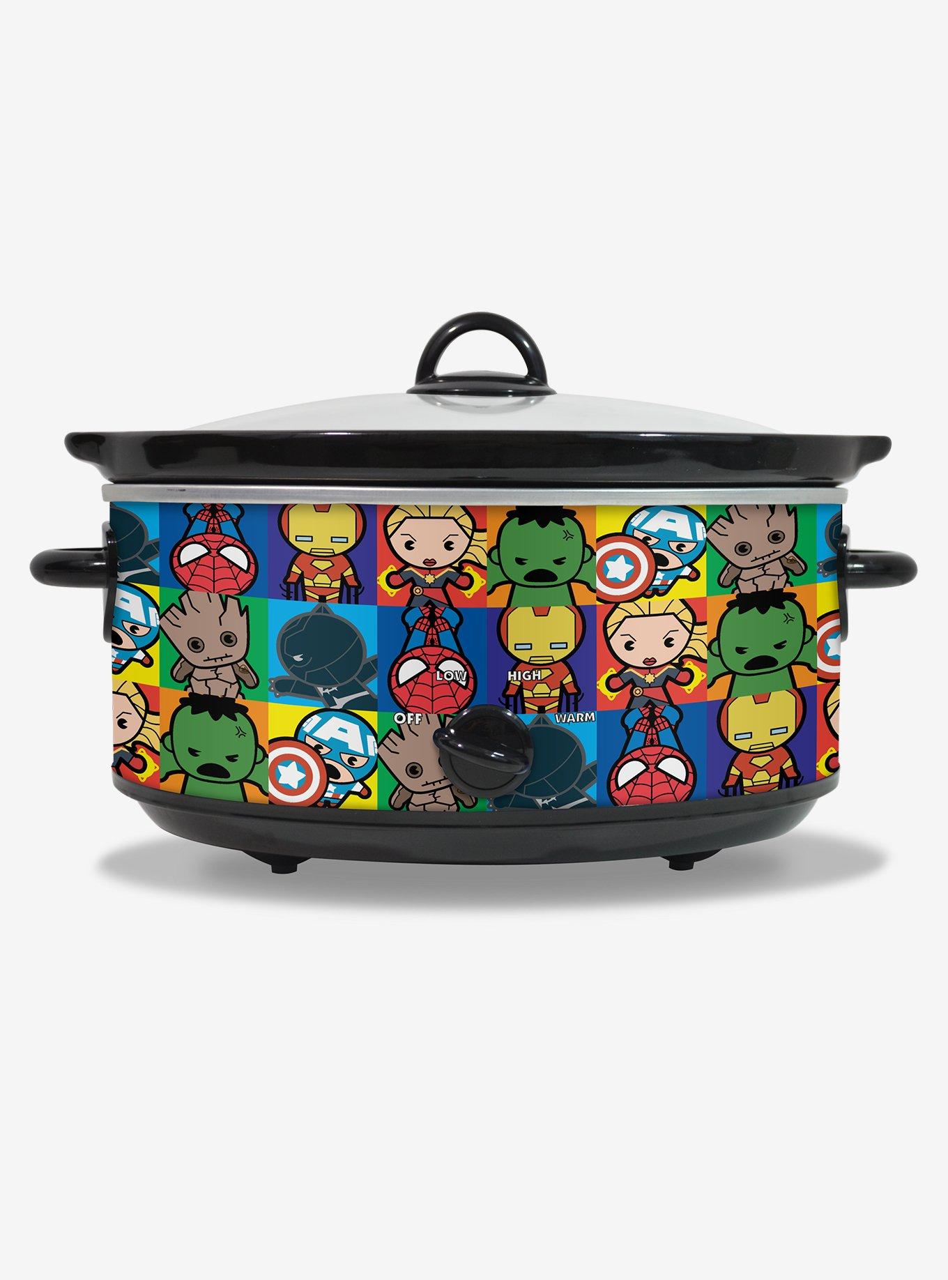 Marvel Chibi Characters 7-Quart Slow Cooker | Hot Topic