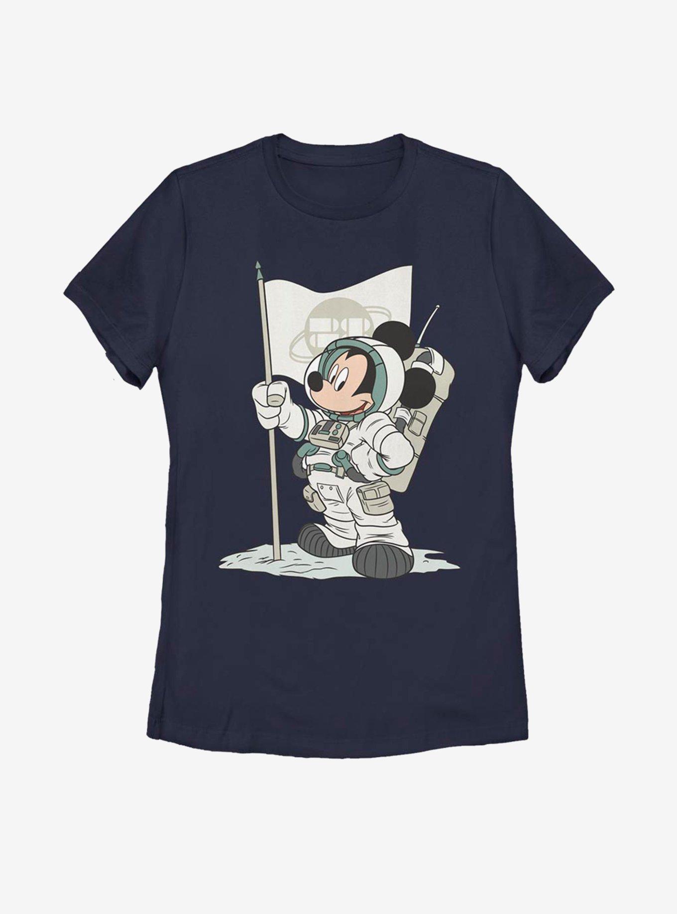Disney Mickey Mouse Astro Mickey Womens T-Shirt - BLUE | BoxLunch