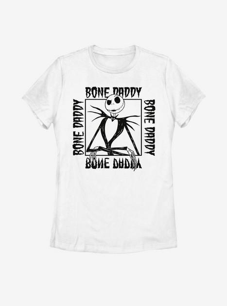 Disney The Nightmare Before Christmas Bone Daddy Womens T-Shirt - WHITE ...