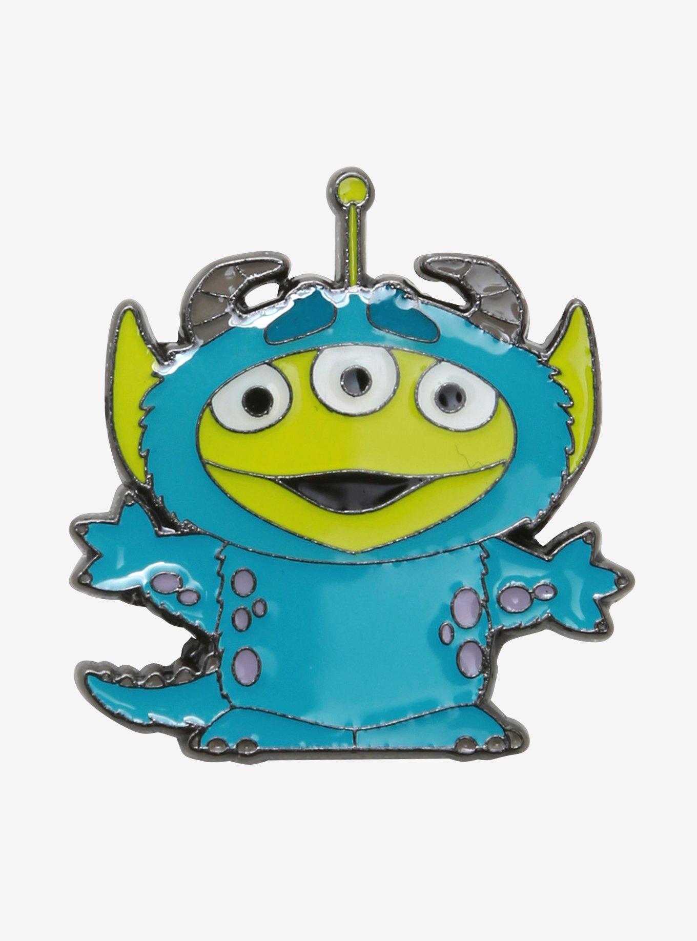 Loungefly Disney Pixar Alien as Sulley Enamel Pin - BoxLunch Exclusive ...