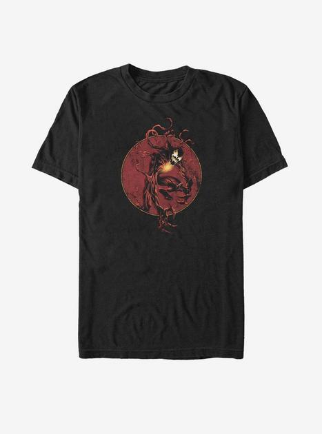 Marvel Carnage Ultimate Carnage Circle T-Shirt - BLACK | BoxLunch