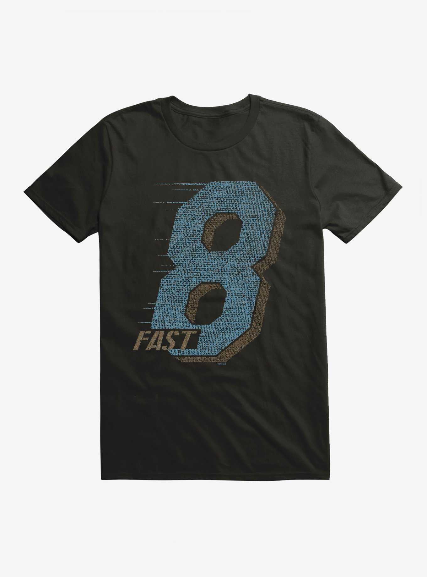 The Fate Of The Furious Fast 8 Stencil Logo T-Shirt | BoxLunch