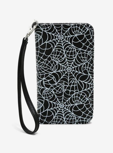 Spiderweb Tech Wallet | Hot Topic