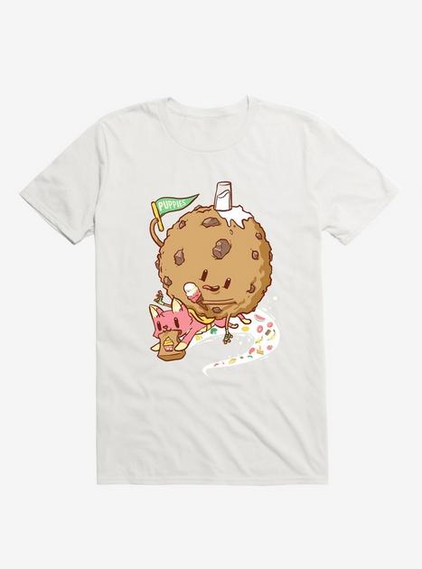 Cake Delivery Cat White T-Shirt - WHITE | Hot Topic