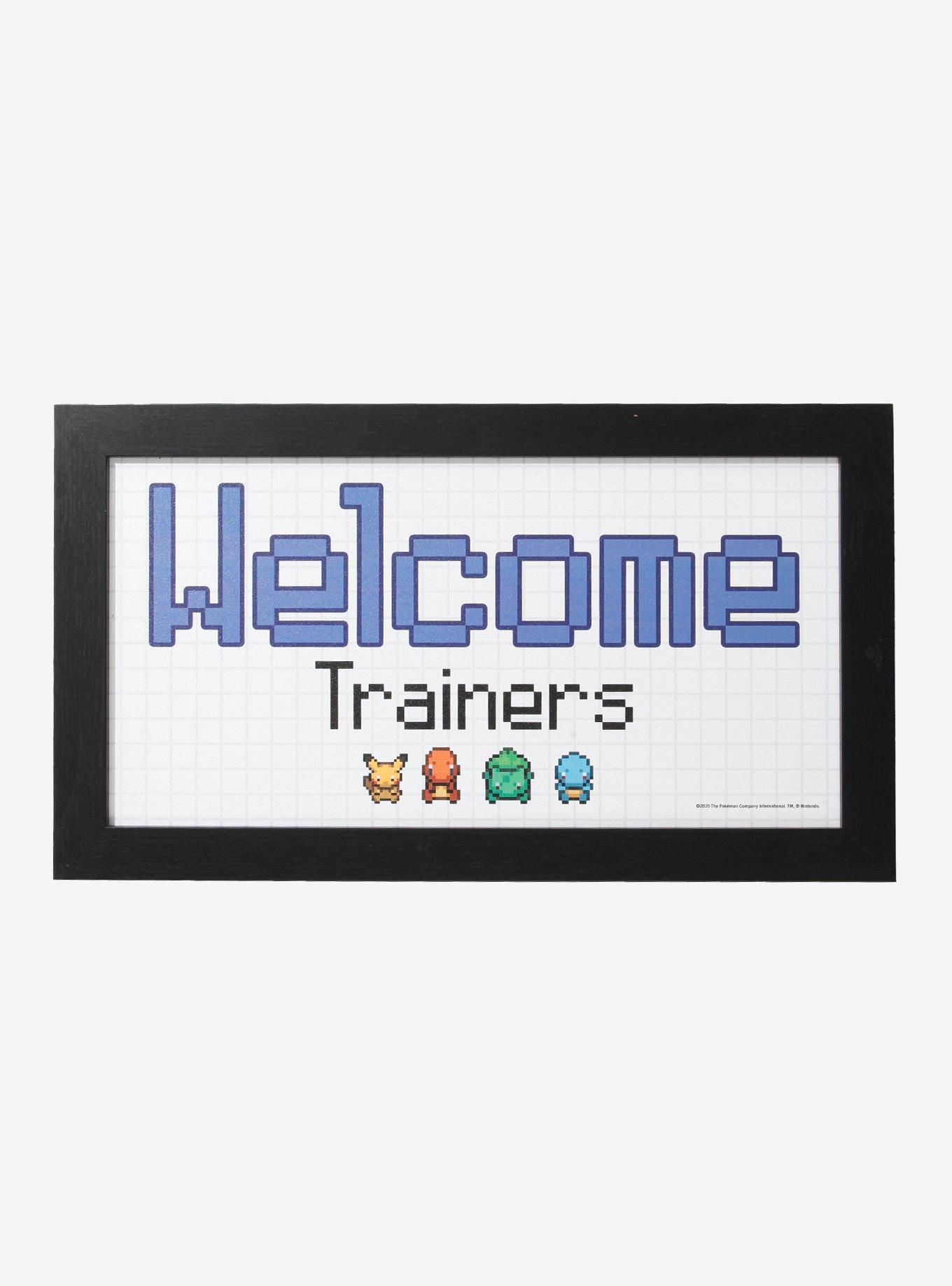 Pokemon Welcome Trainers Wood Wall Art | Hot Topic