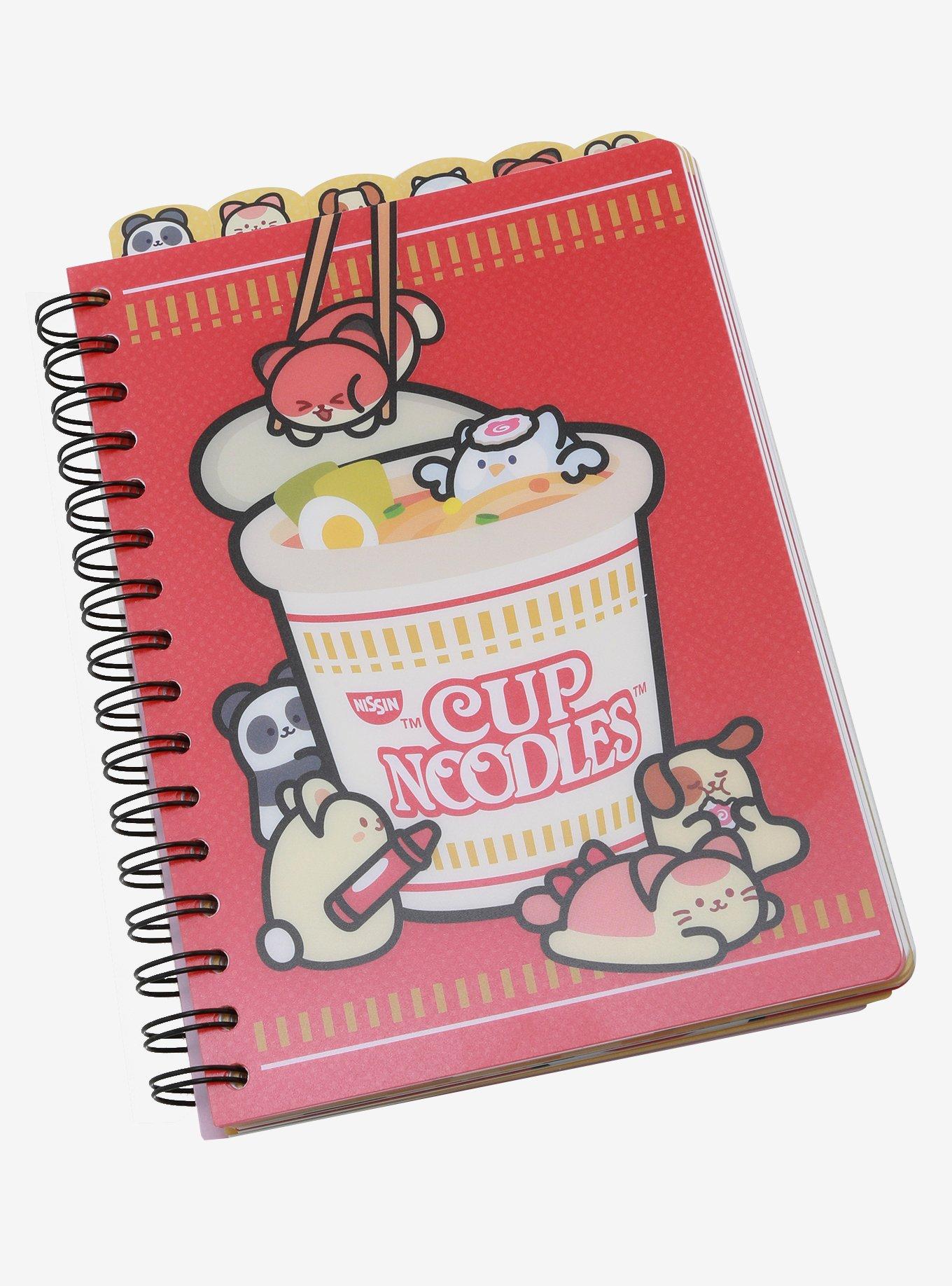 Anirollz Cup Of Noodles Tabbed Journal | Hot Topic