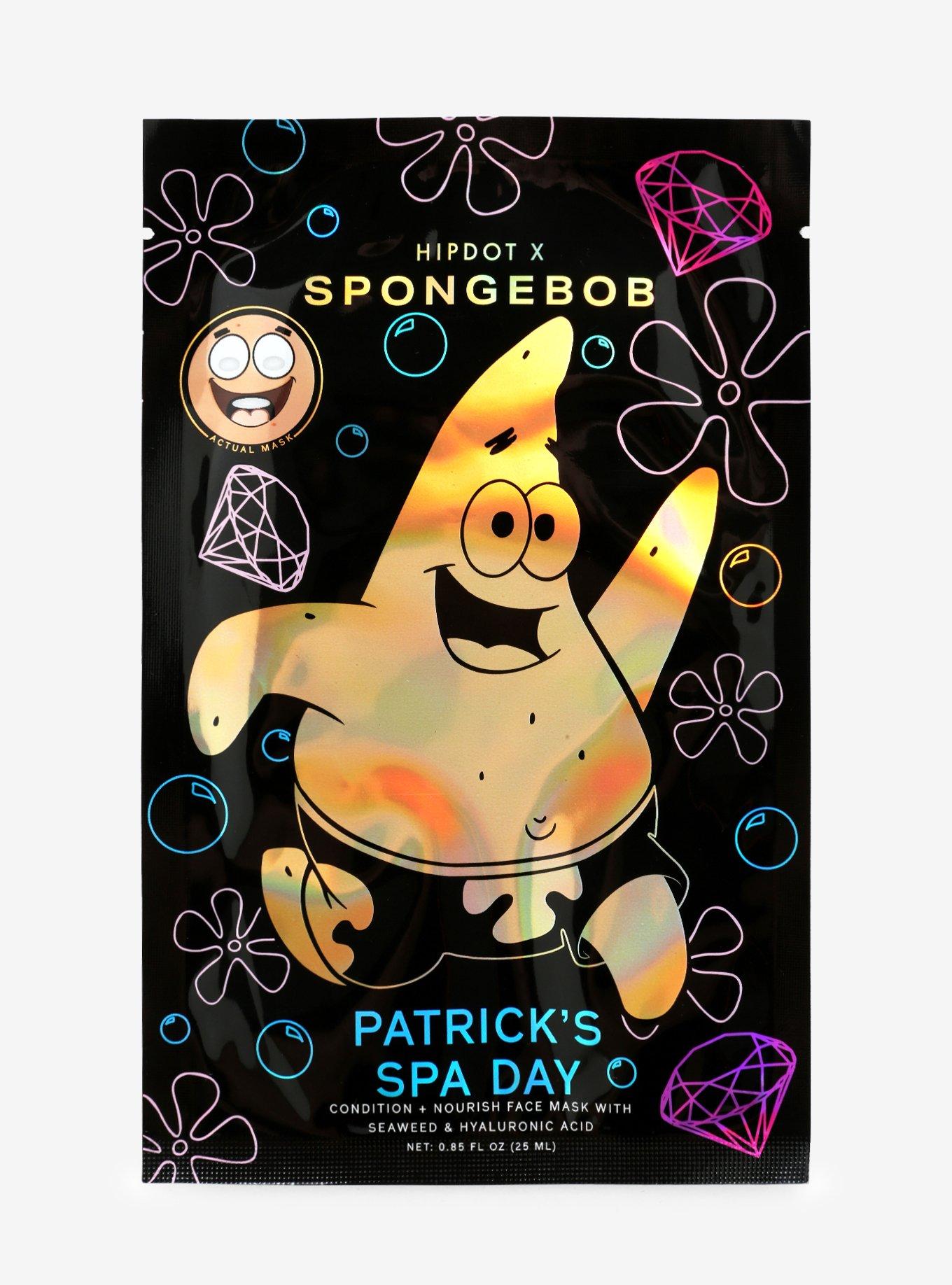 HipDot X SpongeBob SquarePants Patrick's Spa Day Face Mask | Hot Topic