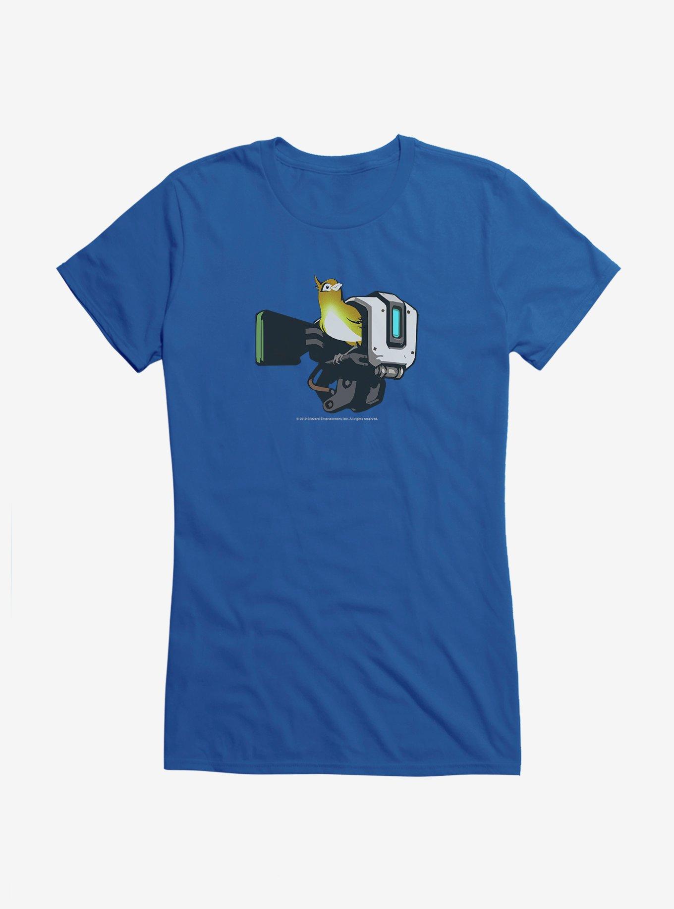Overwatch Bastion Nest Girls T-Shirt - BLUE | Hot Topic