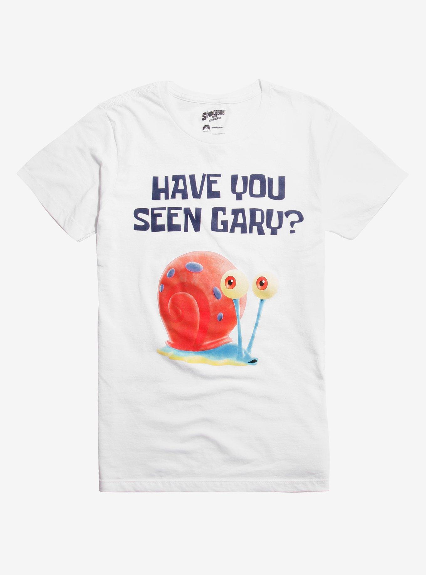 The Spongebob Movie Sponge On The Run Have You Seen Gary T Shirt Hot Topic