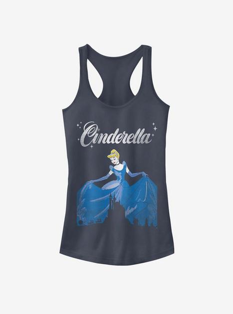 Disney Cinderella Classic Dancing Cinderella Girls Tank - BLUE | Hot Topic