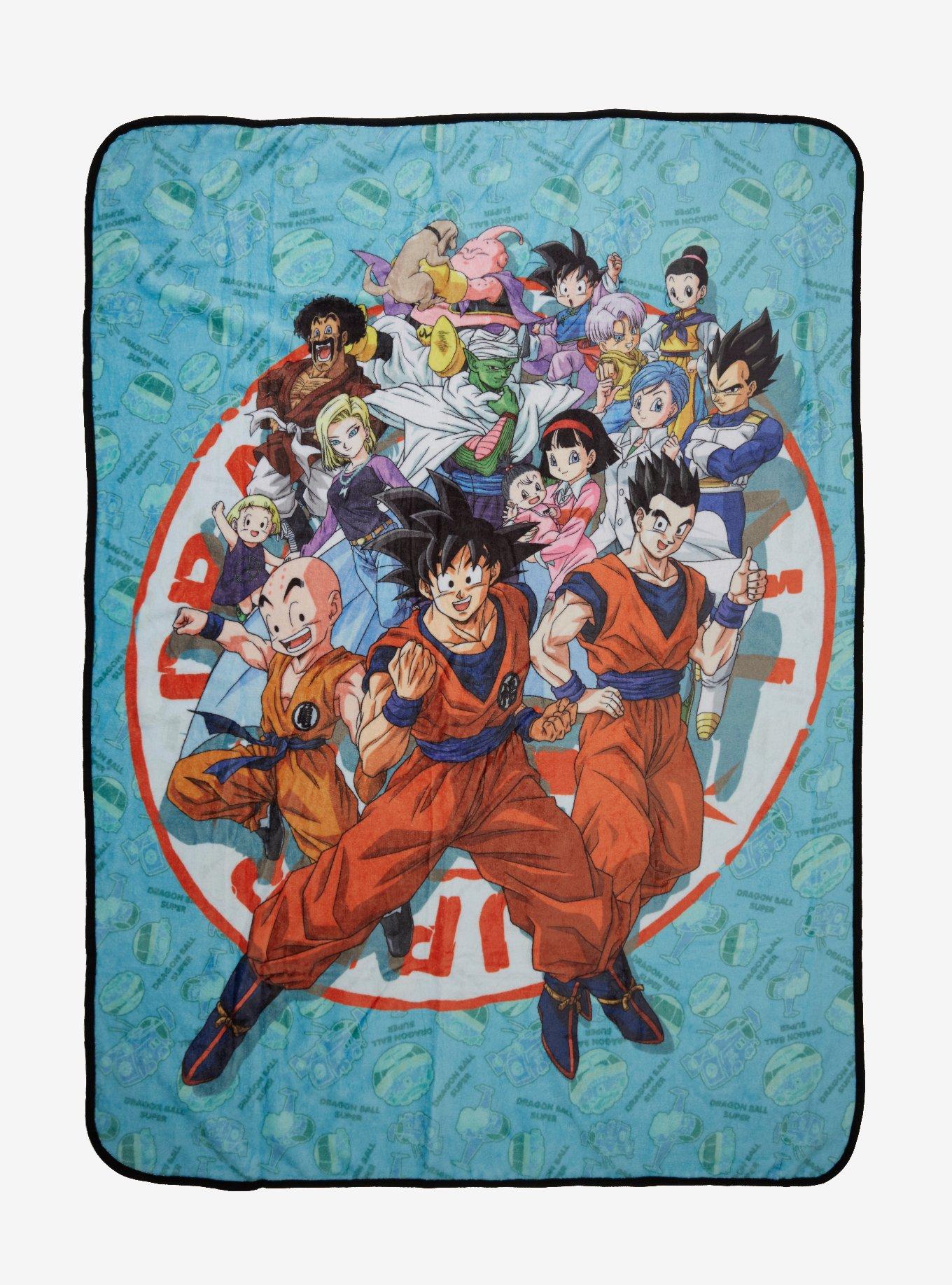 Dragon Ball Super Group Throw | BoxLunch