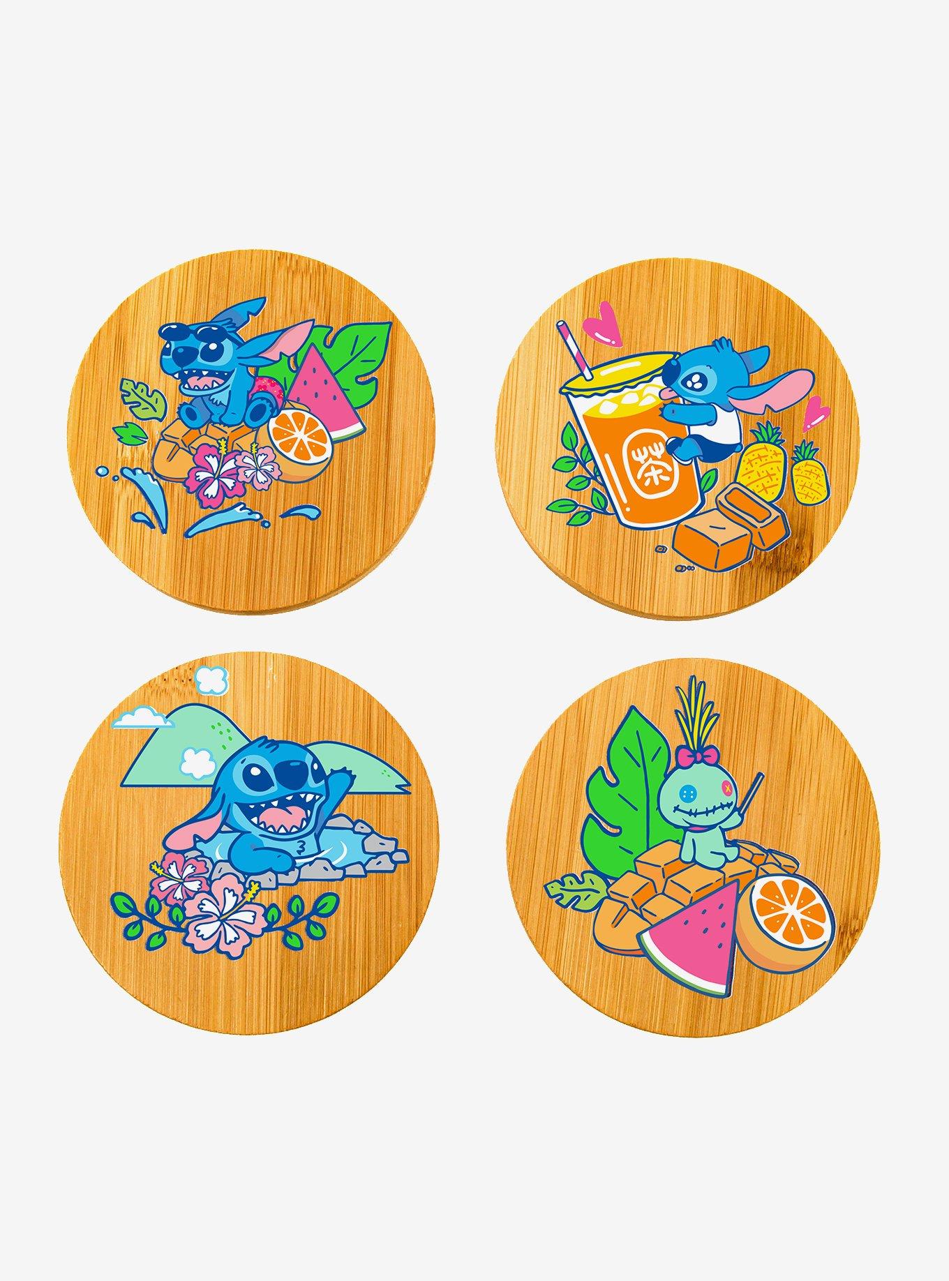 Disney Lilo & Stitch Bamboo Coaster Set | BoxLunch