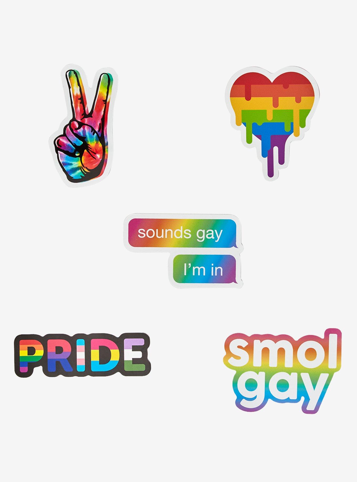 Pride Heart Sticker Set | Hot Topic