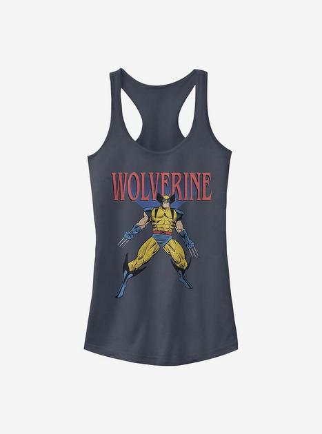 Marvel Wolverine Wolverine 90's Girls Tank - BLUE | Hot Topic