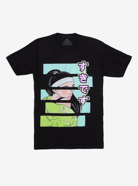 Anime Girl Panel T-Shirt | Hot Topic