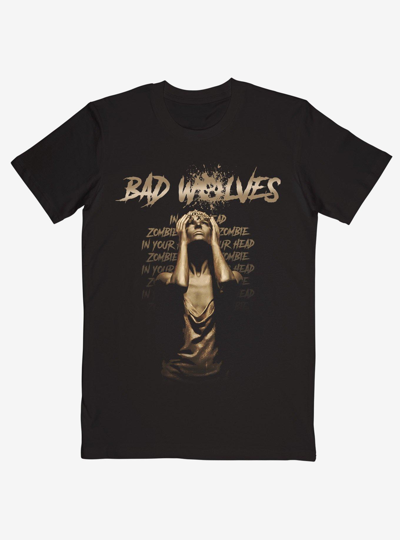 Bad Wolves Zombie Gold Girl T-Shirt | Hot Topic