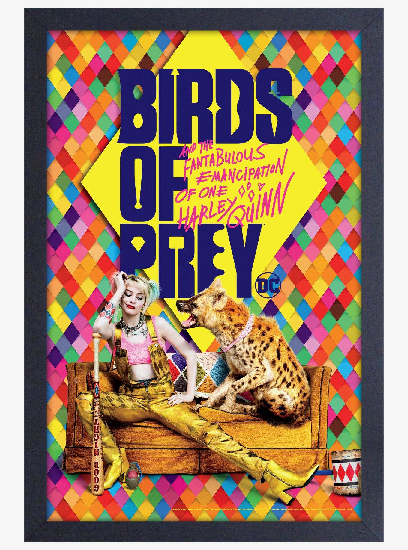 DC Comics Birds Of Prey Harley Quinn Couch Wall Art | BoxLunch