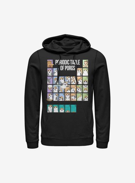 Star Wars: The Last Jedi Porg Table Hoodie - BLACK | Hot Topic